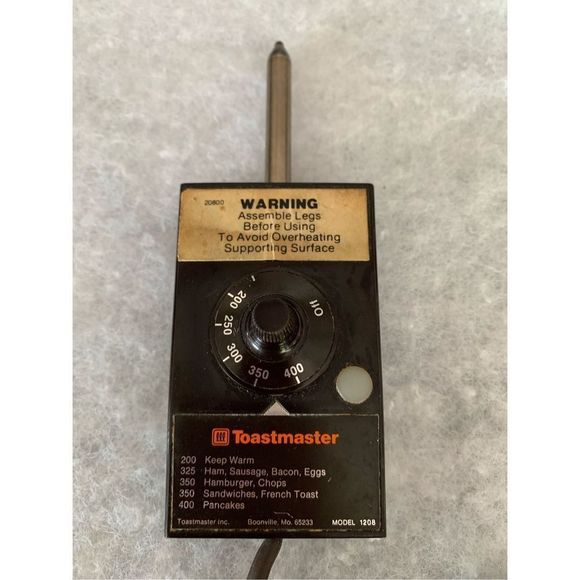 Toastmaster | Kitchen | Toastmaster Model 28 1500watt Temperature ...